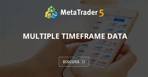 Multiple Timeframe Data Timeframes Mql4 And Metatrader 4 Mql4
