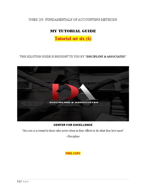 tutorial set 6 solutions pdf