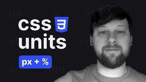 using css units correctly pixels and percentages youtube