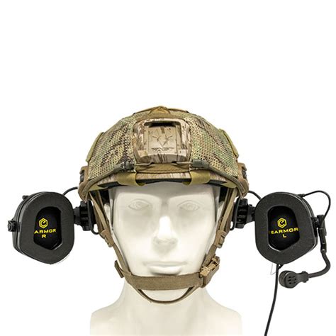 M32x Mark 3 Tactical Communication Hearing Protector For Fast Mt Helmets