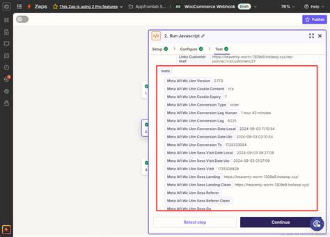Mapping Conversion Attribution Data With Webhook Appfromlab
