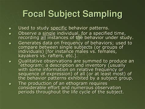 Ppt Maximizing Observational Field Research Benefits Techniques