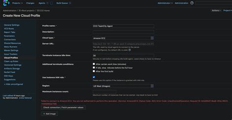 Teamcity Cloud And Cloud Profiles Teamcity Support Jetbrains