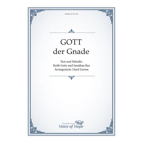 Gott Der Gnade Satb Piano Violine