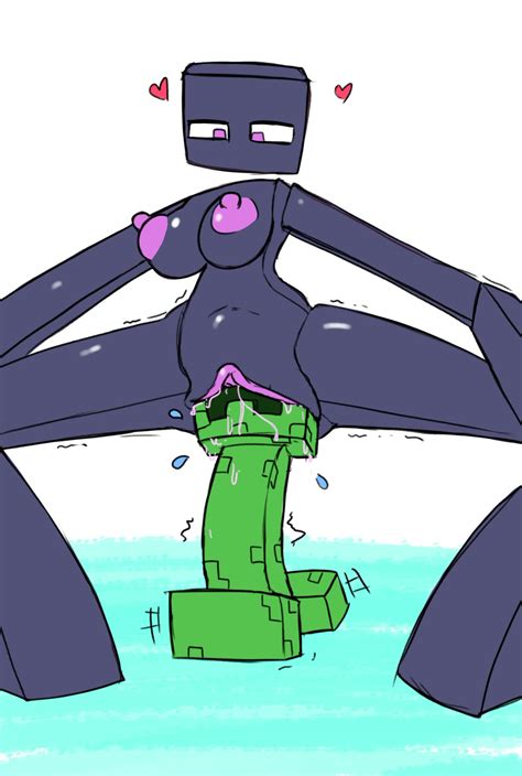 Rule 34 Bigger Pred Black Body Breasts Creeper Minecraft Enderman