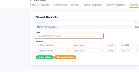 how to create custom reports analysis engine frontrunner enterprises