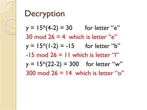 Affine Ciphere Ciphere Ciphere Ciphere Pptx Technology And Computing