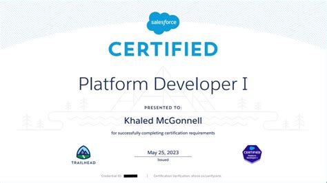 Khaled Mcgonnell On Linkedin Trailhead Salesforce Salesforcecertified London