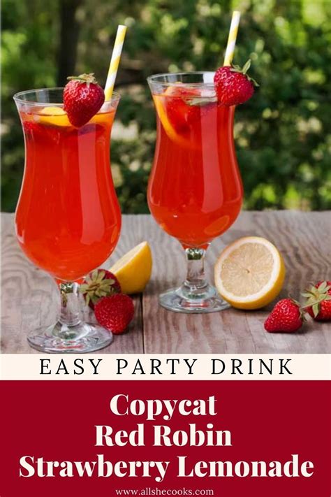 Sunset Lemonade Recipe Red Robin At Edwin Whitlow Blog