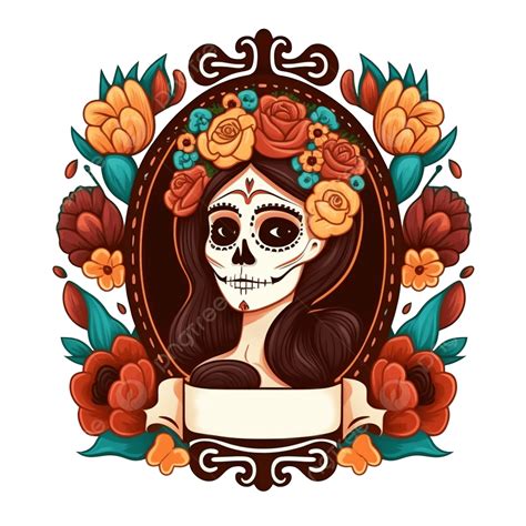 Dia De Los Muertos Png Muerte Dia Muerto Dibujos Animados Png Y Psd