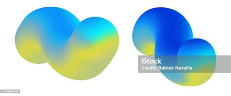 액체 또는 유체 그라디언트 노란색과 파란색 디자인 요소 0명에 대한 스톡 벡터 아트 및 기타 이미지 0명 모던 양식 모양 Istock