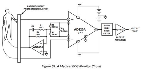 Signal Processing Which Lead Is The Output When 3 Lead Ecg System Is Used Electrical