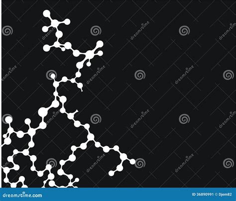 Molecule Background Stock Illustration Illustration Of Molecular 36890991