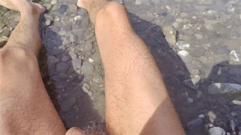 Public Sunbathing Naked In The River With A Flaccid D Avi Salvatrix C Clips Sale