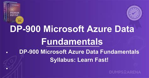 Dp 900 Microsoft Azure Data Fundamentals Syllabus Overview 2025
