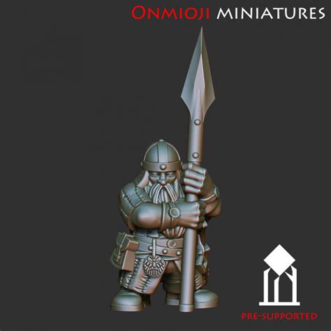 3d Printable Dwarf Miner By Stanislav Kuznetsov