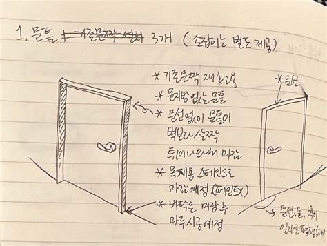 노후주택 반셀프 인테리어 목공편 1 초짜의 목공사 계획 세우기 견적 구성 공사 총 비용 공개