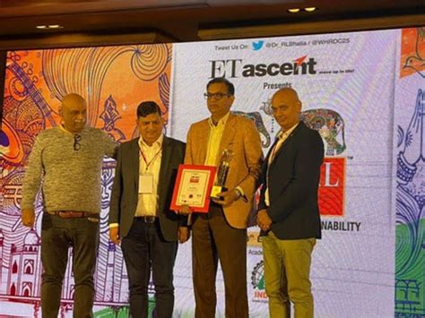 Et Ascent Honoured Cmd Of Rodic Consultants With Exemplary Leader Award Theprint