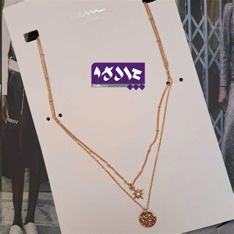 گردنبند دایره گردنبند چندلایه خارجی چالکو