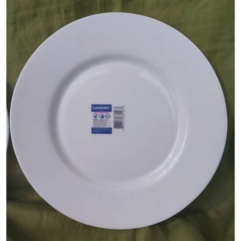 Luminarc Everyday 24cm Dinner Plate (by 6 pcs) | Shopee Philippines