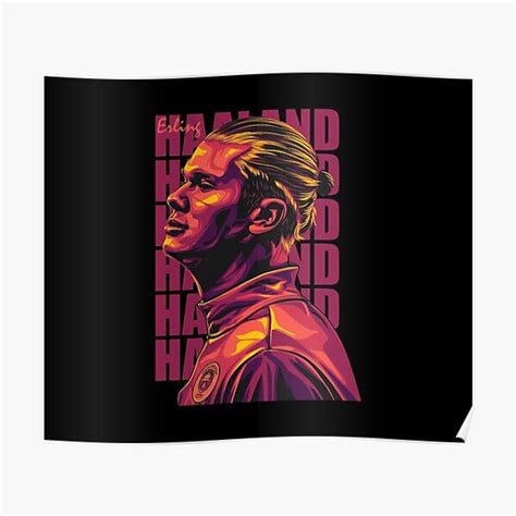 Erling Haland Premium Matte Vertical Poster Sold By Ian Rubin Sku 40839633 50 Off Printerval