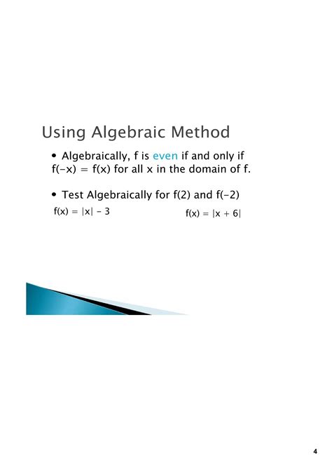 Even And Odd Functions Notes PDF Physics Science