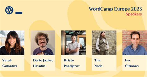 Wordcamp Europe 2023 Join The Biggest European Wordpress Conference In