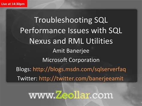 Sql Nexus Ppt