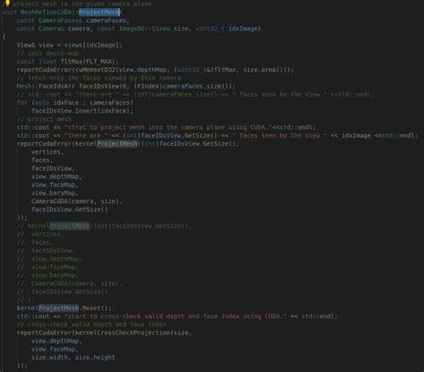 divide the pointclouds to reconstructmesh and refinemesh · issue 633