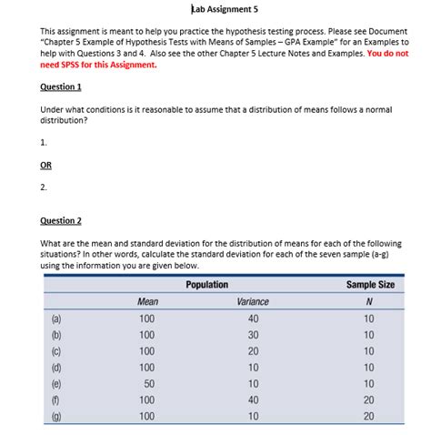 Solved This Assignment Is Meant To Help You Practice The Chegg