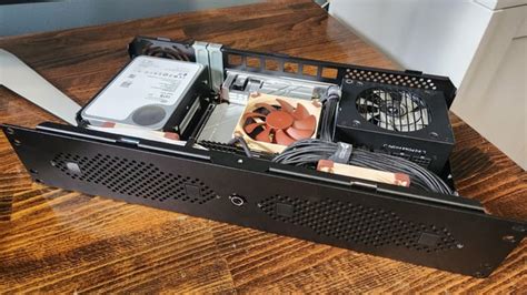 2u itx build for my first unraid experience r unraid