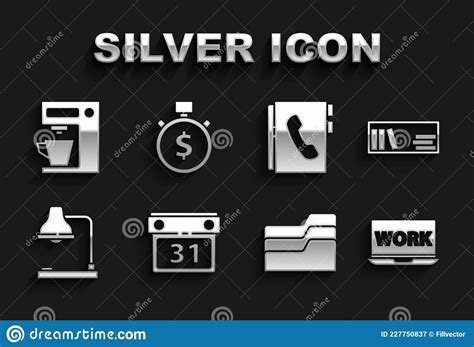 Folder With Table Excel Icon Outline Style Cartoon Vector 115874257