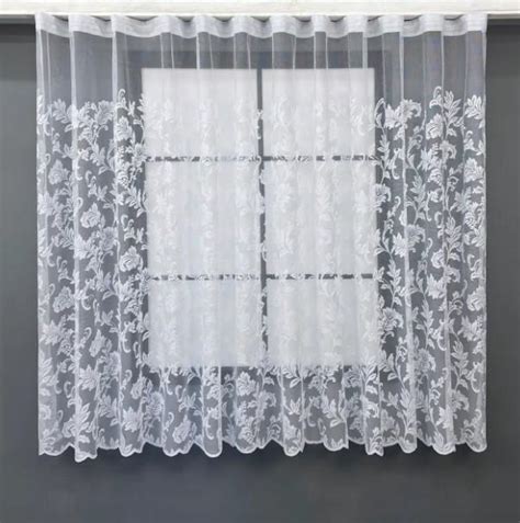 ᐉ Тюль з візерунком жакард 1 6 м Білий 1525т • Краща ціна в Києві Україні • Купити в Епіцентр