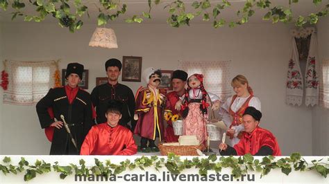 Купить Казак и казачка подарок скульптурный текстиль подарок на