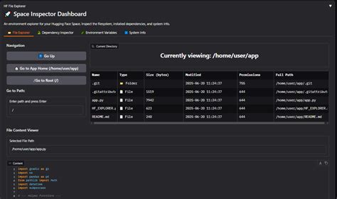 Huggingface File System Explorer Tool Research Hugging Face Forums