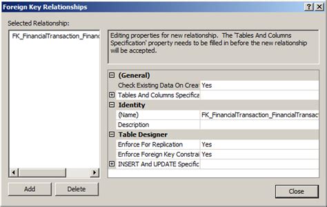 Database Fundamentals Create Foreign Keys With Table Designer Grant Fritchey
