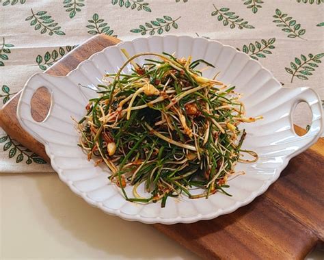 달래무침 달래요리 달래손질법 겨울 밑반찬 만드는법