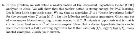 Solved 6 In This Problem We Will Define A Weaker Notion Of