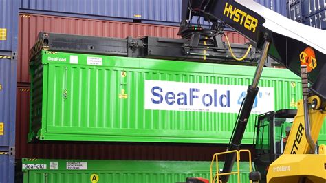 The Seafold 40 Collapsible Shipping Container Our Latest Container