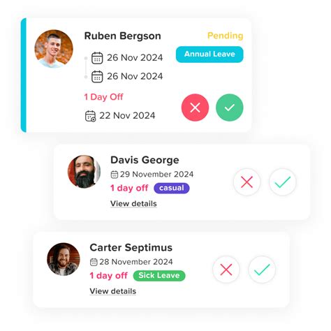 Approval Workflow Day Off
