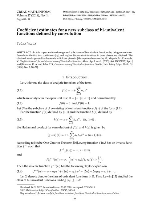 Coefficient Estimates For A New Subclass Of Bi Univalent Functions