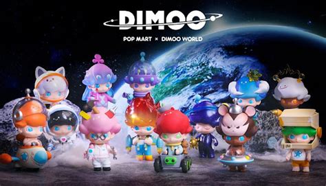 Introducing Dimoo Space Travel From Dimoo World X Popmart