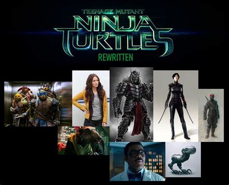 Tmnt Movie 2014 Character Designs