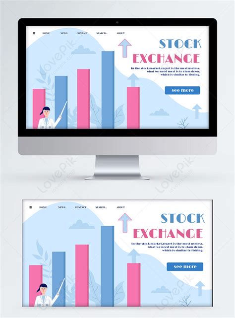 주식 거래 랜딩 페이지 Ui 웹 Ui 디자인 이미지 사진 465496704 무료 다운로드