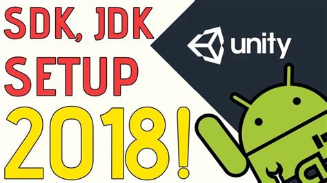 Unity Tutorial How To Set Up The Android Sdk Jdk Fix Included