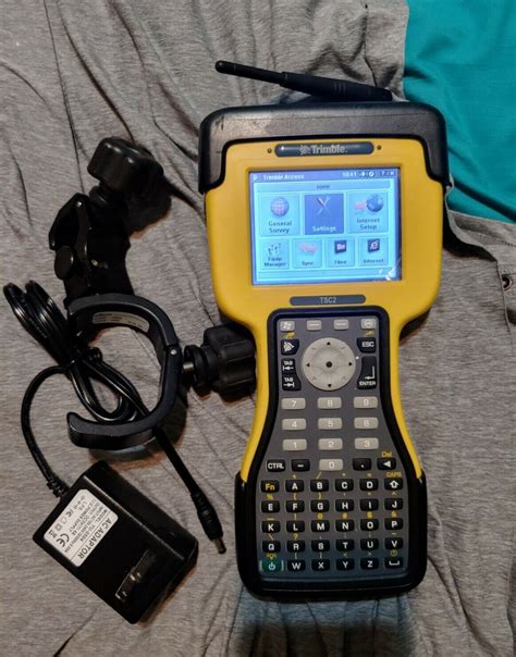 Trimble TSC Data Collector W Trimble Access Charger ROD Claw