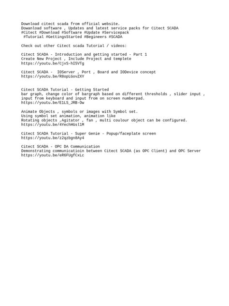 Citect Scada Description Pdf
