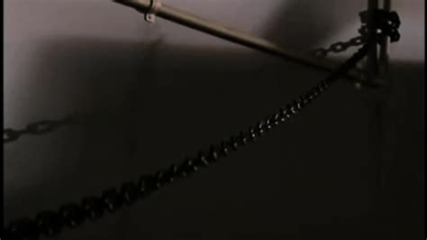 Ankle Chained To Pipe