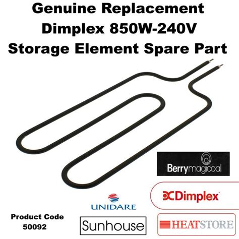 Dimplex Storage Heater Element 850w 2 Pin £1165 Picclick Uk