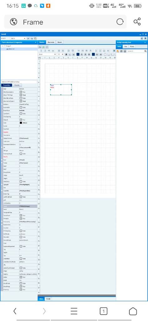 About Displaying Html In Fast Report General Unigui Discussion Forums